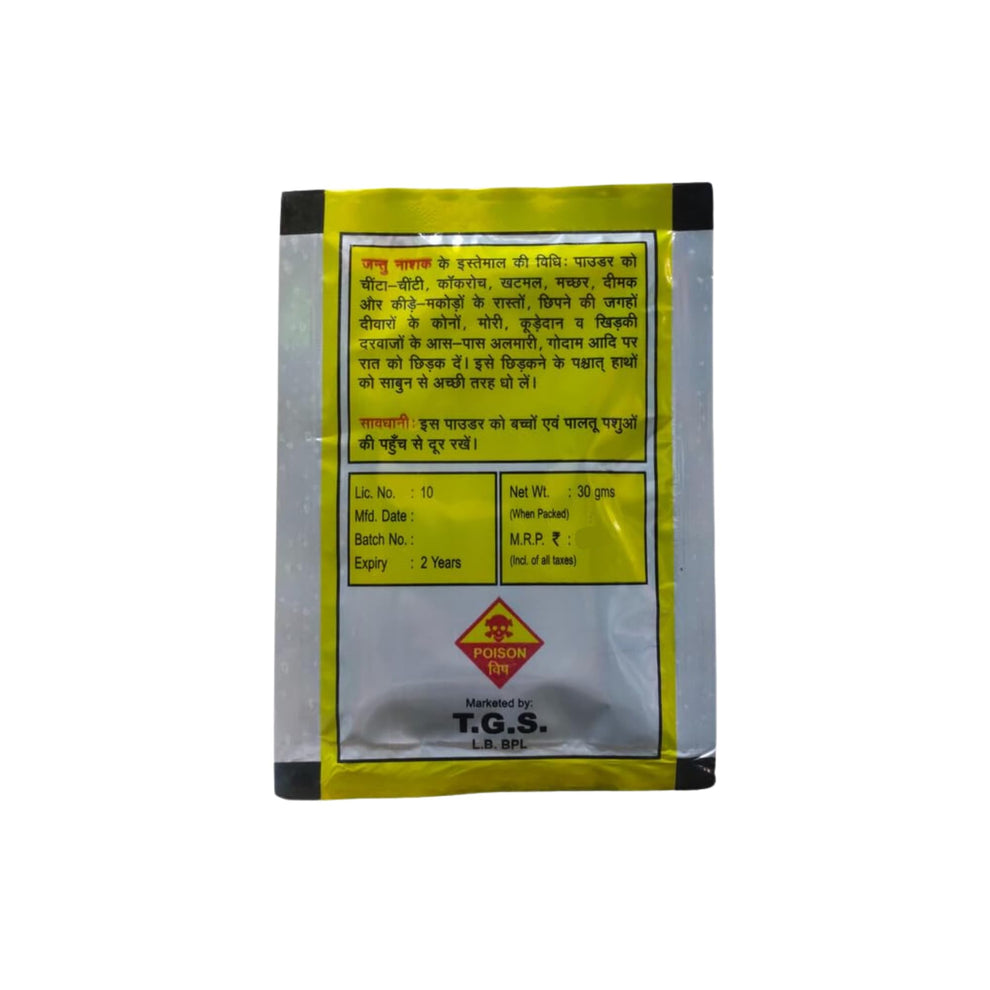 Taheri Jantu Nashak EXTRA Power Ants & Cockroach Killer Powder 30 gram ...