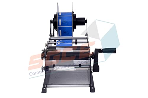 SGCE MT-30 Manual Labelling Machine | Round Bottle Labeling Machine ...