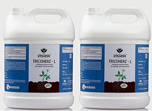 Utkarsh TRICOHERZ – L Trichoderma Harzianum (4 Liter; Set of 2) – resetagri