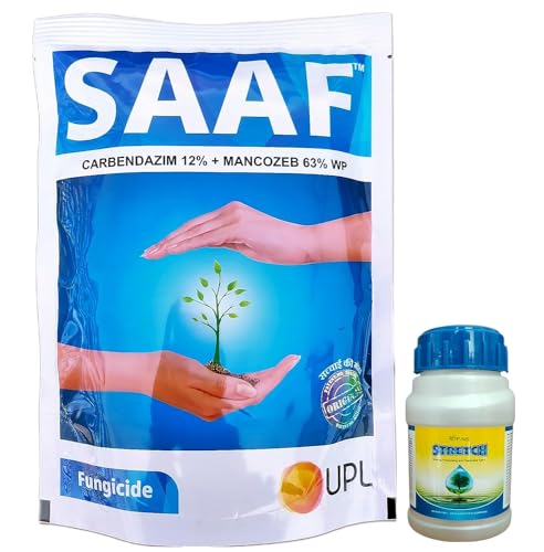 Saaf Fungicide 100gm + Stretch Surfactant 100ml - KUL Combo – resetagri