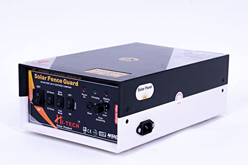 HI-TECH solar product AC and DC Zatka Machine Solar Fence Energizer 45 ...