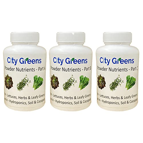 City Greens Hydroponic Powder Nutrients for Lettuces And All Type Of E ...