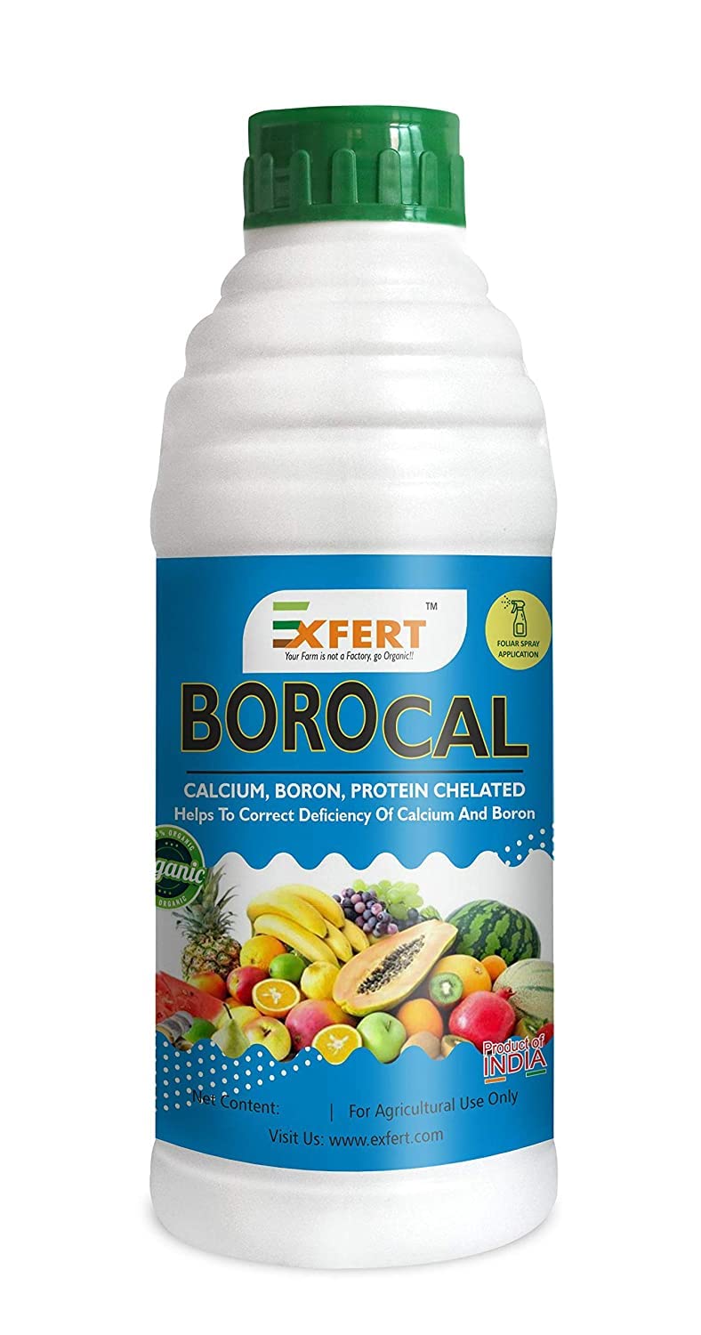 Exfert BORO CAL (Plant nutrient Protein Chelated Calcium Boron for pla ...