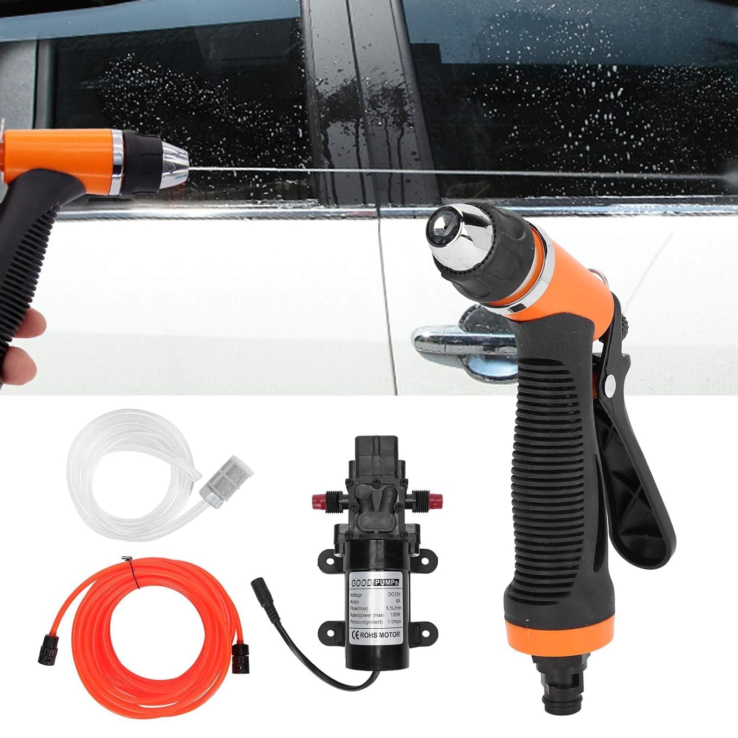 High Pressure Sprayer, Diaphragm Pump, High Pressure Cleaning Kit, Car ...